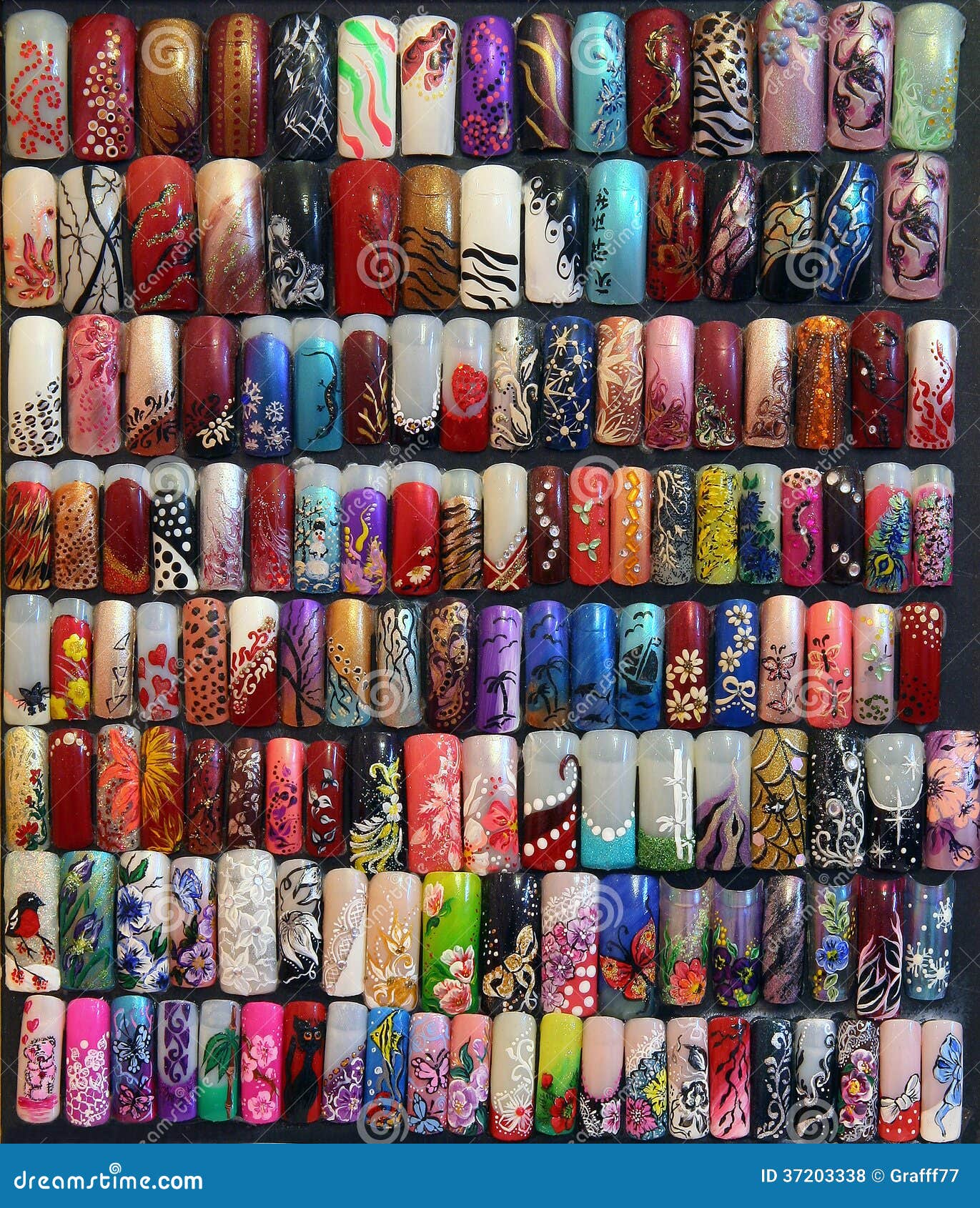 Nail design stock photo. Image of fingers, representation - 37203338