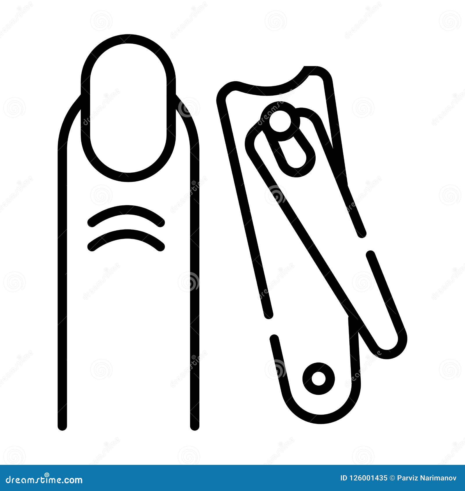 Nail filing icon stock illustration. Illustration of logo - 126001435