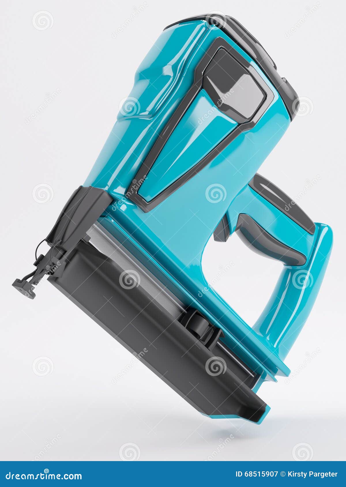 Nail gun stock illustration. Illustration of isolate - 68515907