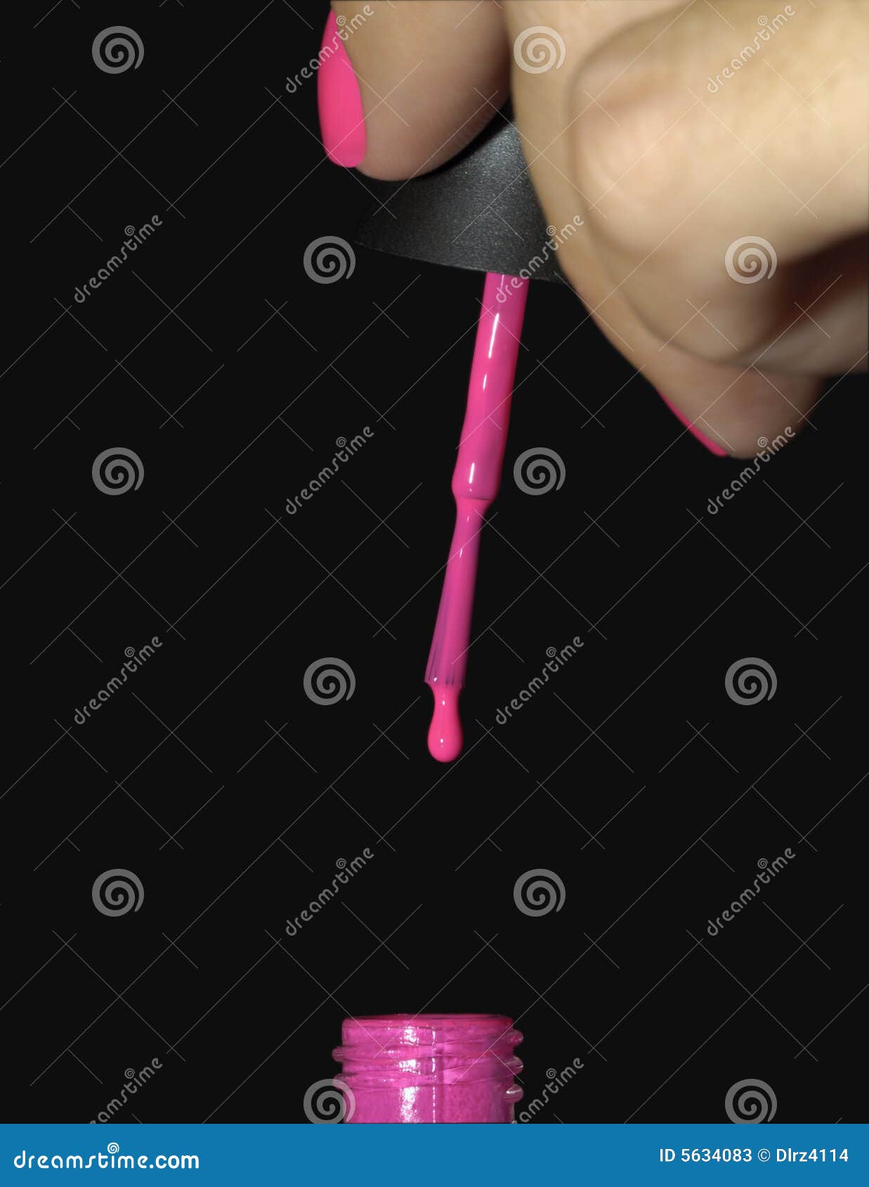 Nail Polish Drop Falling stock image. Image of color, finger - 5634083