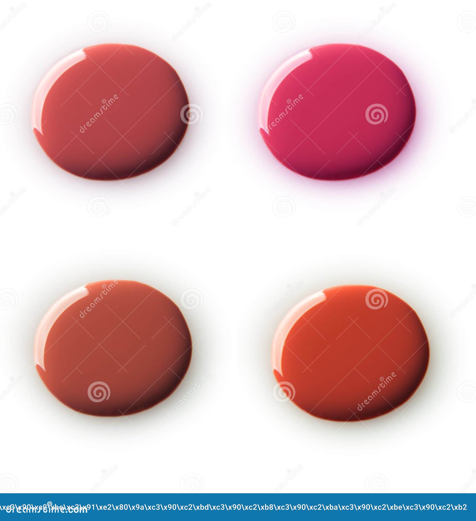 Nail Polish Enamel Drops Sample. Stock Photo - Image of liquid, lacquer ...