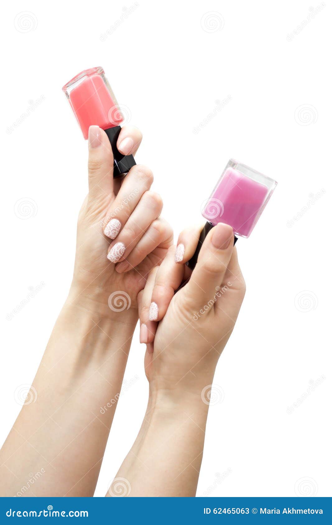 Nail polish and hand stock image. Image of brushing, elegance - 62465063