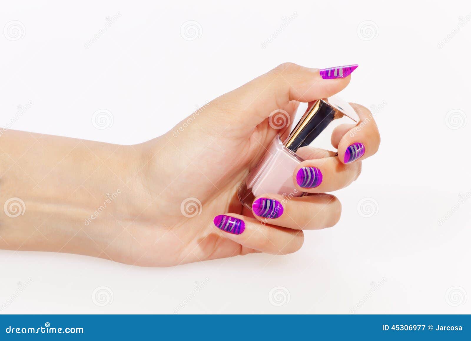 Nail polish stock image. Image of nails, beautiful, hand - 45306977