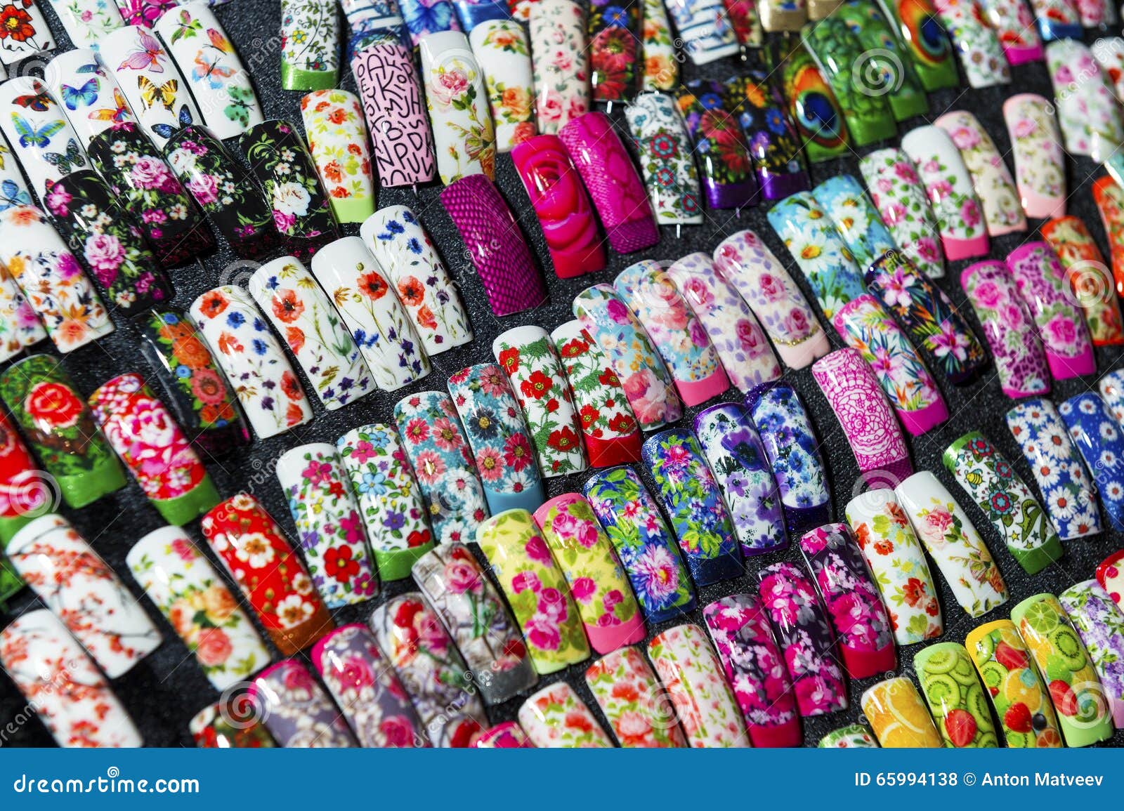 Nail samples collection stock photo. Image of nail, design - 65994138