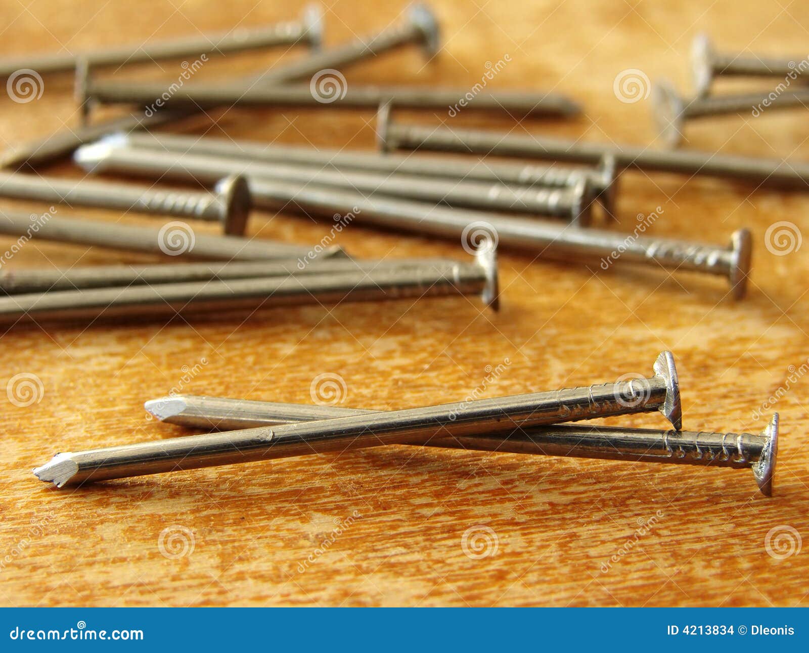 Nails 1 stock photo. Image of craft, fasten, tool, metal - 4213834