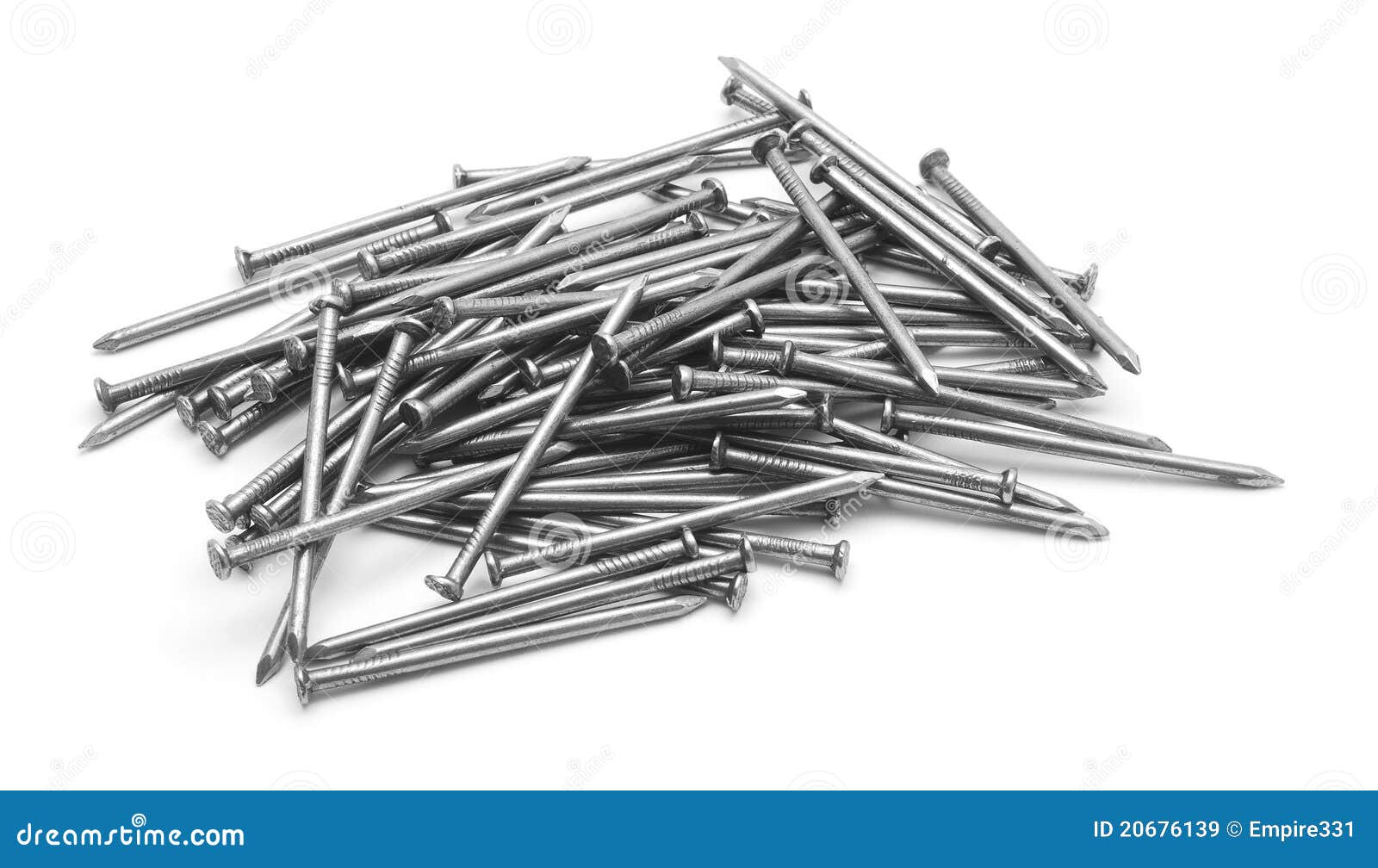 Nails stock image. Image of industrial, heap, fasten - 20676139