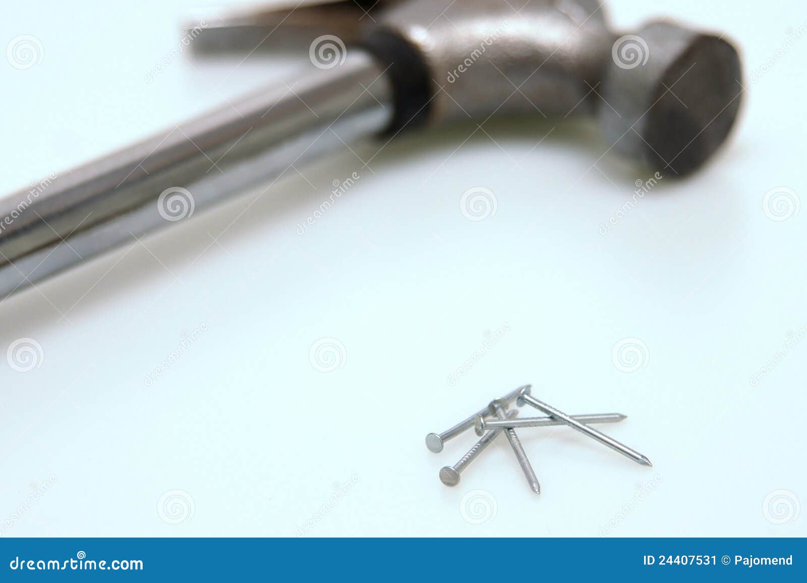 Nails stock image. Image of construction, metallic, metal - 24407531