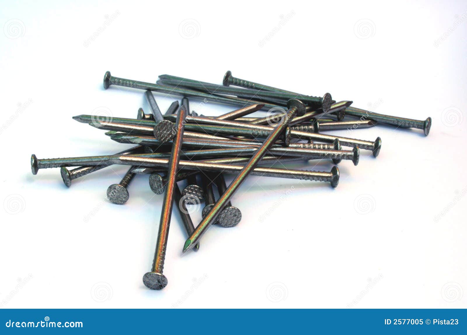 Nails stock image. Image of connect, isolated, sharp, iron - 2577005