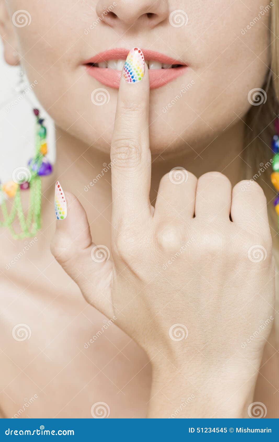 Nails- Beauty shoot stock image. Image of woman, color - 51234545
