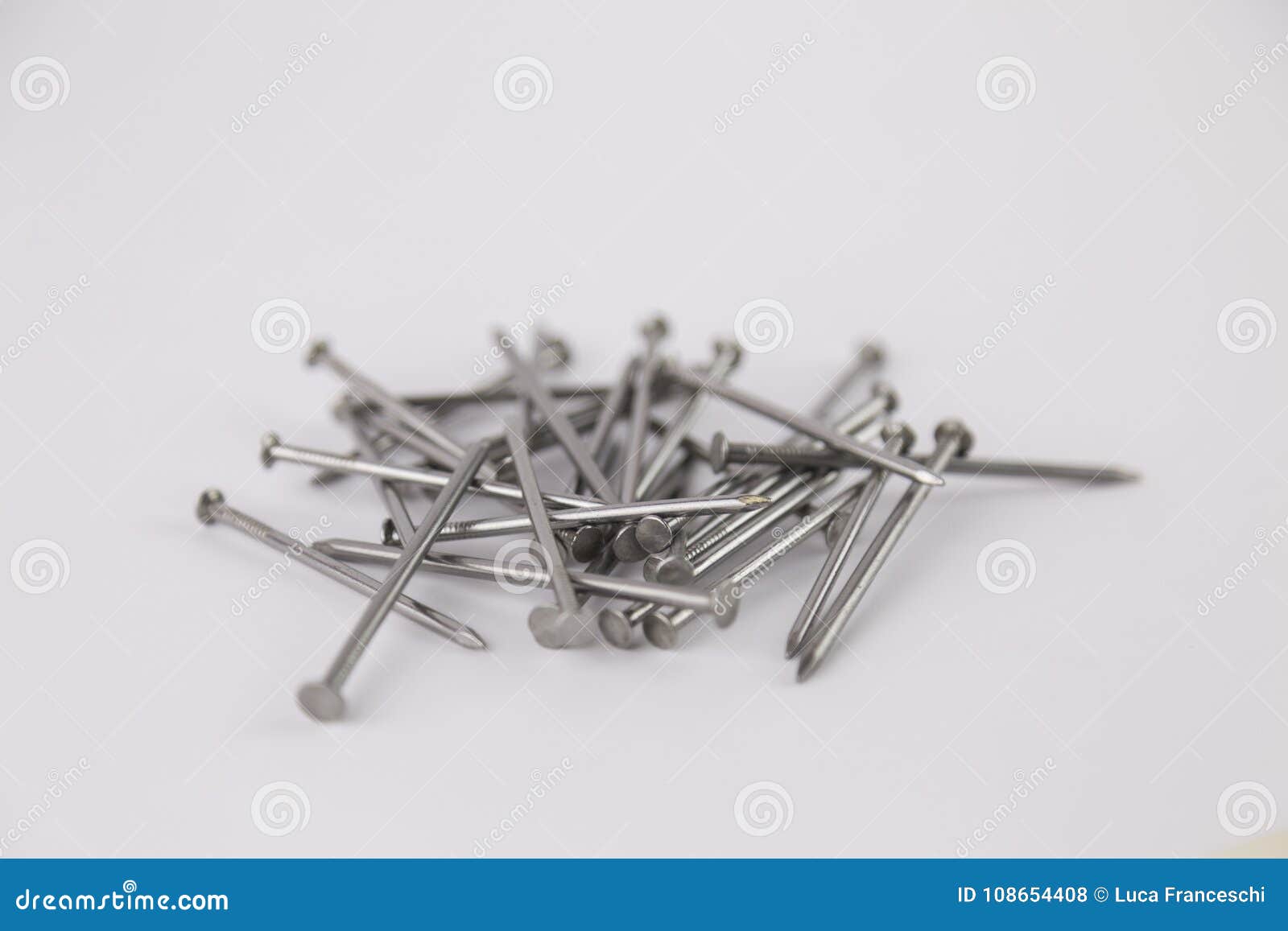 Nails carpenter stock photo. Image of background, house - 108654408