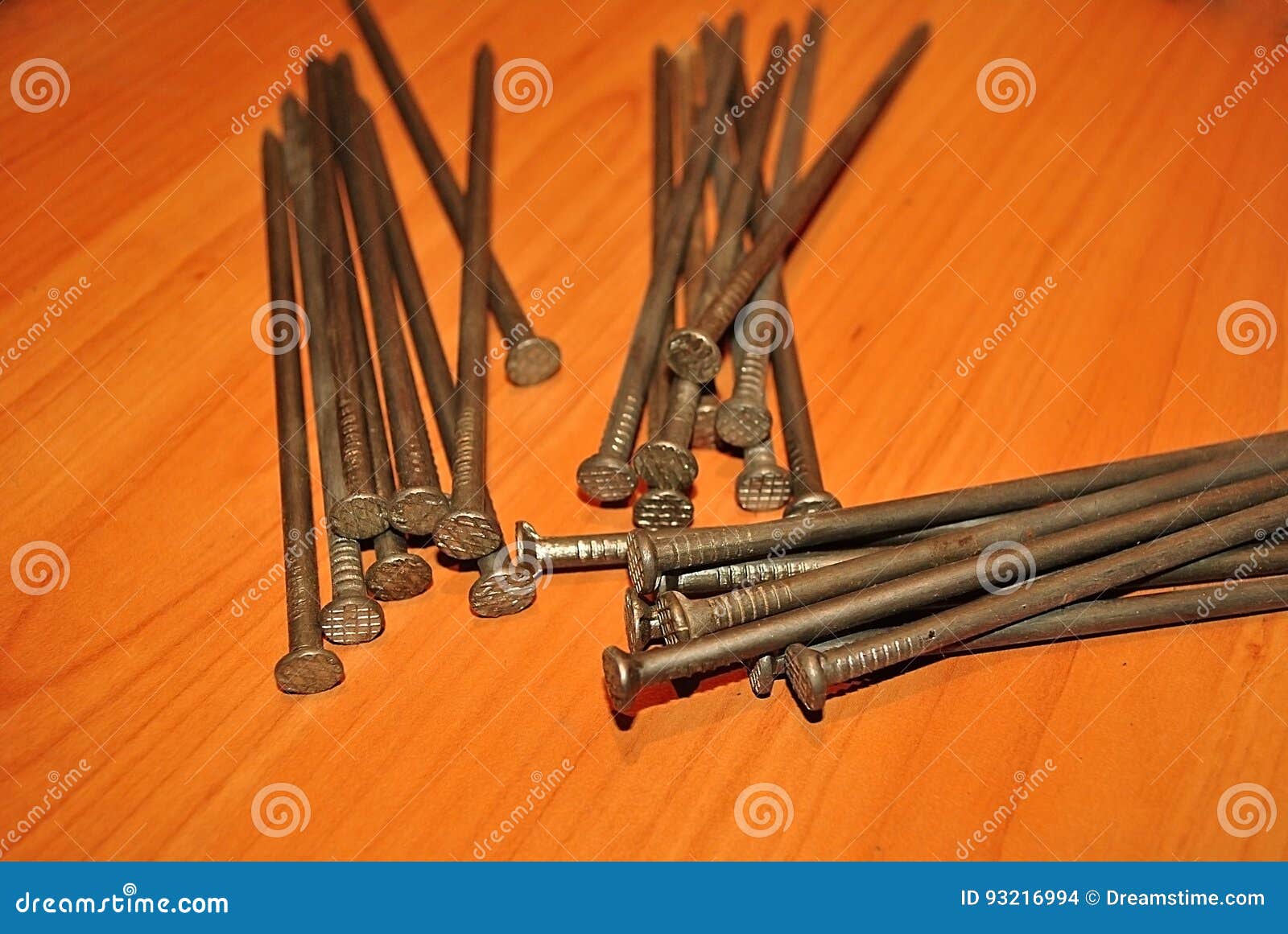 Nails for construction stock photo. Image of wood, object - 93216994