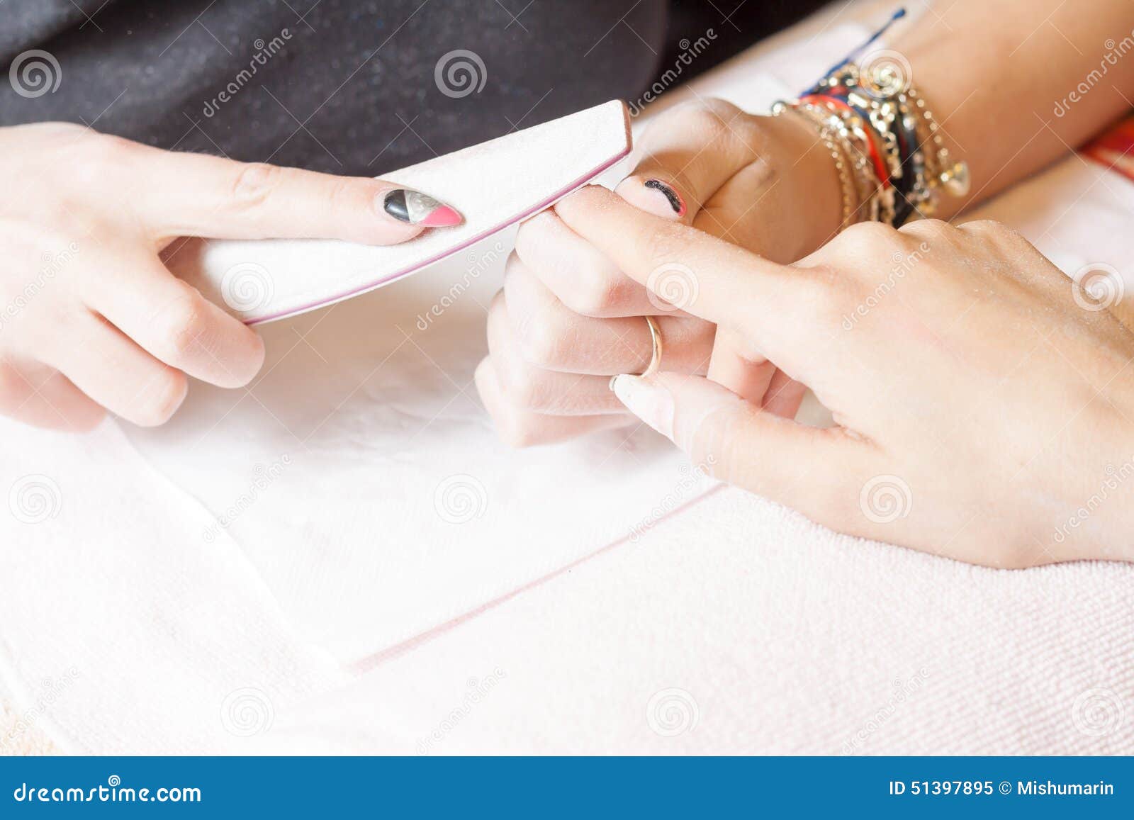 Nails filing stock image. Image of cosmetic, finger, care - 51397895