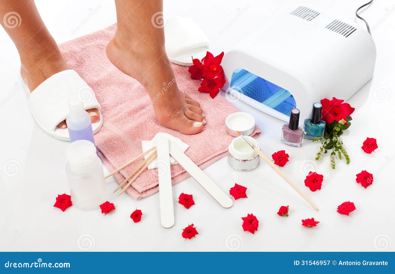 Nails SPA stock image. Image of health, fingernail, care - 31546957