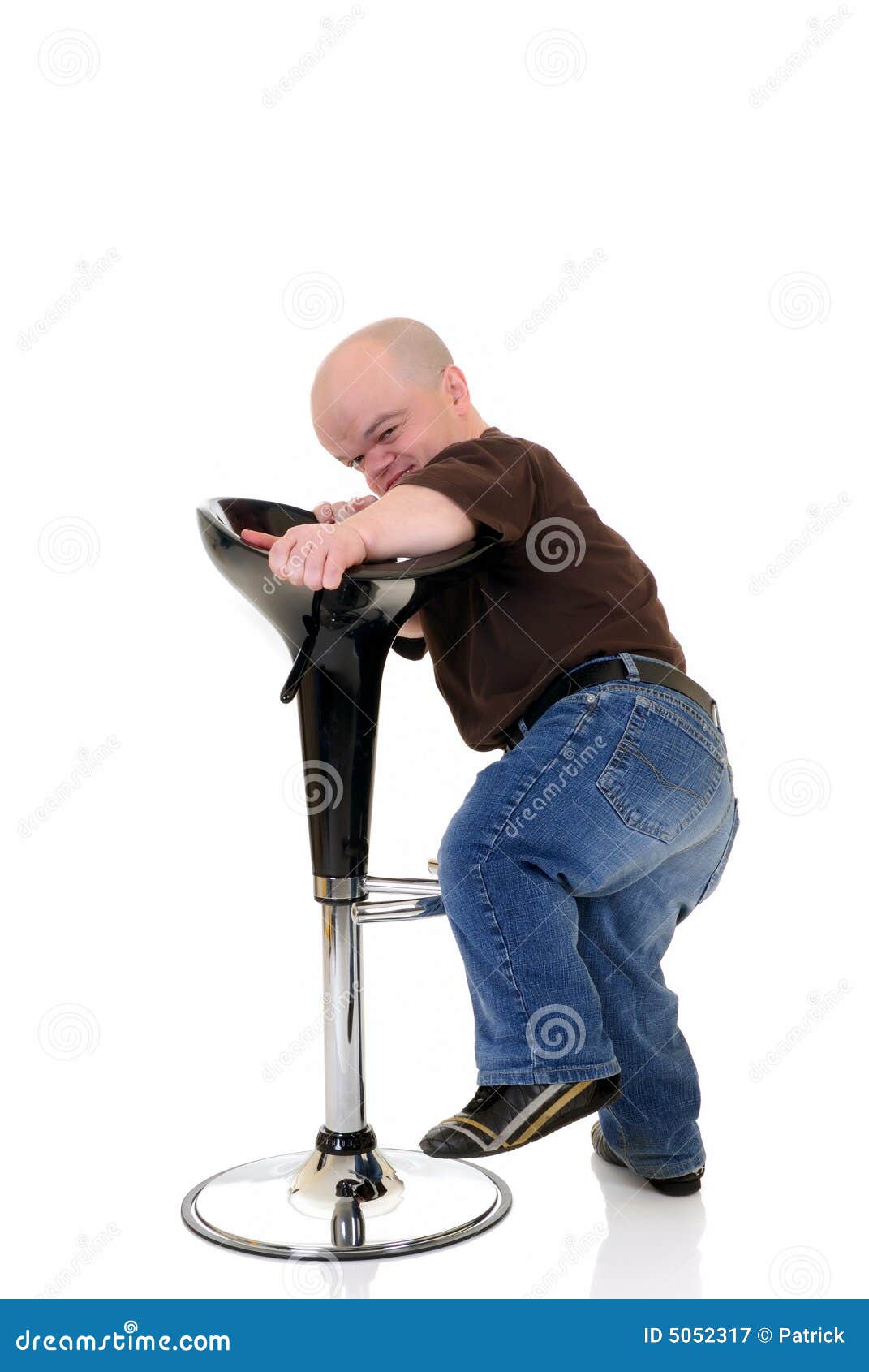 Nain, petit homme image stock. Image du extension, dominant - 5052317