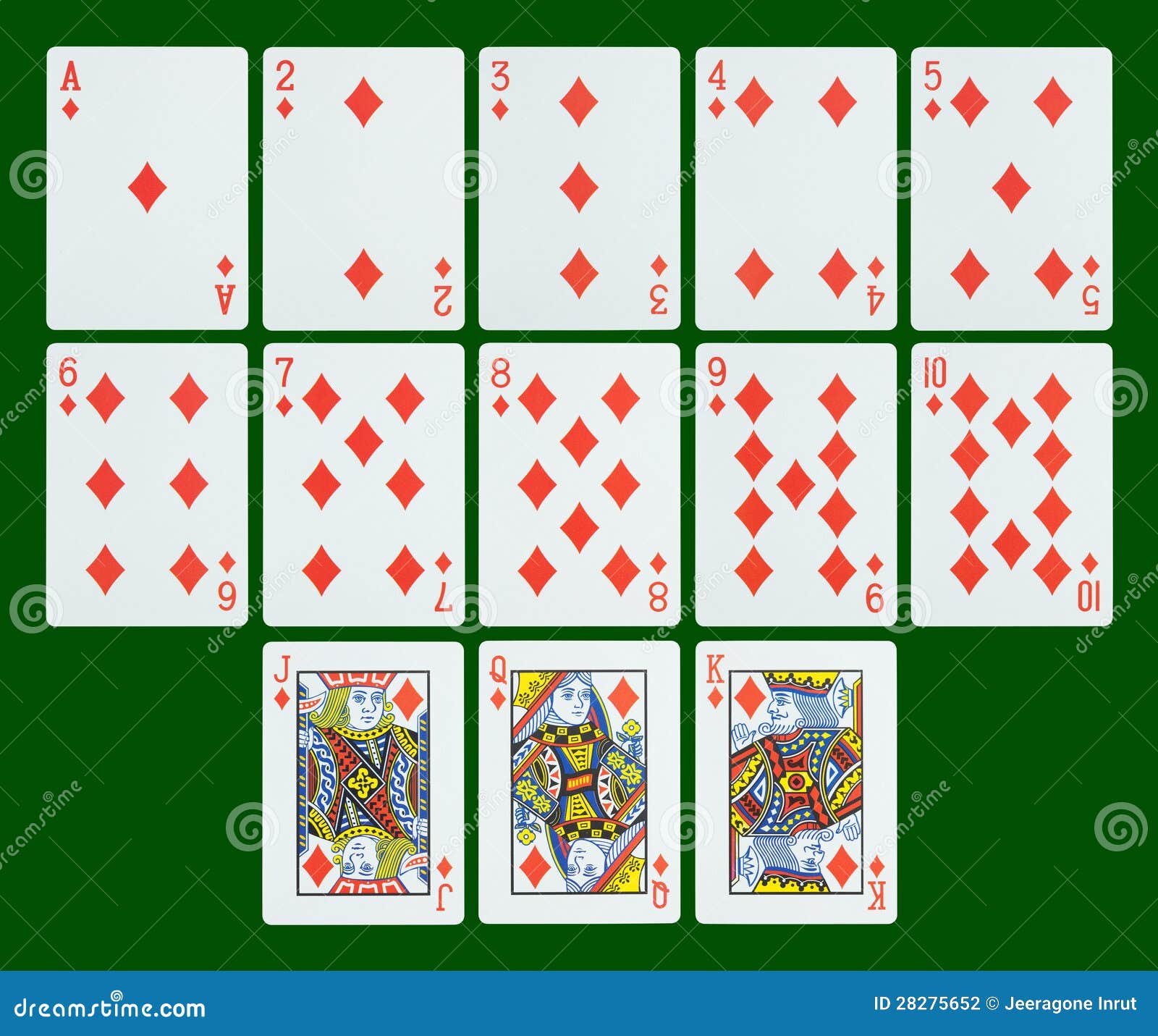 Naipes - diamantes stock de ilustración. Ilustración de riesgo - 28275652