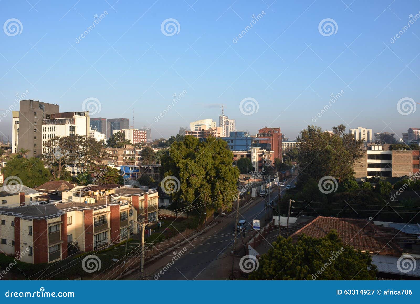 Nairobi suburb editorial photography. Image of international - 63314927