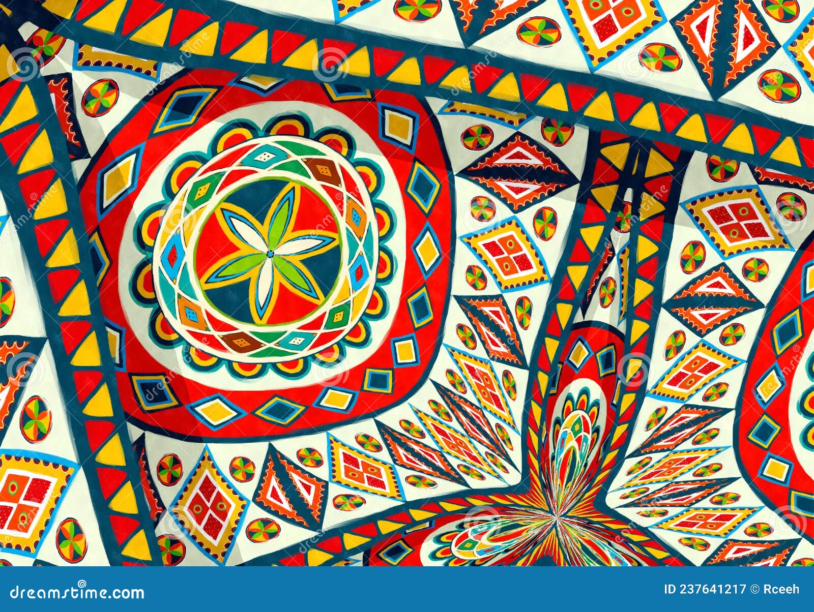 Najdi style background 5 stock illustration. Illustration of ethnic ...