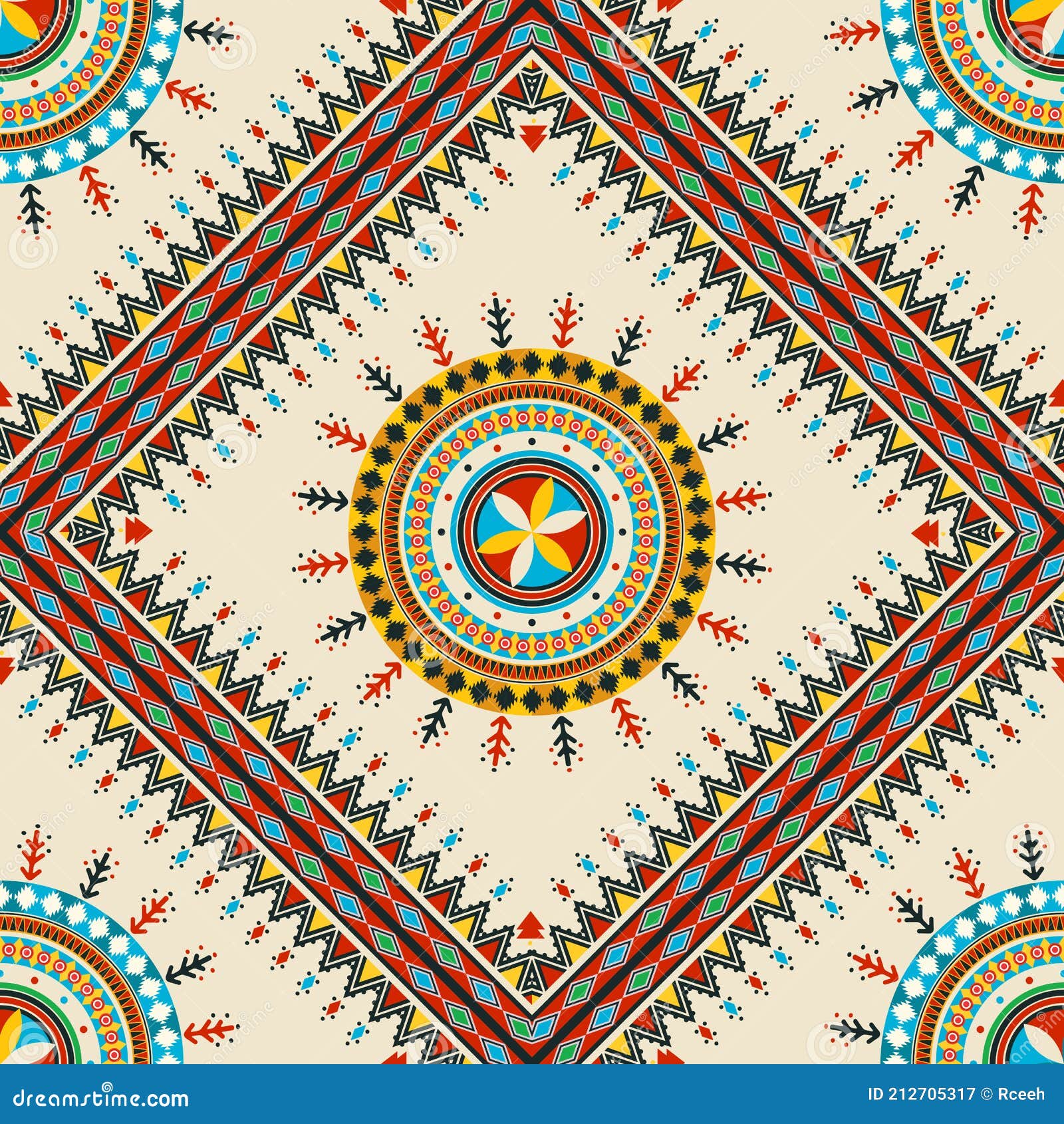 Najdi style pattern 1 stock vector. Illustration of background - 212705317