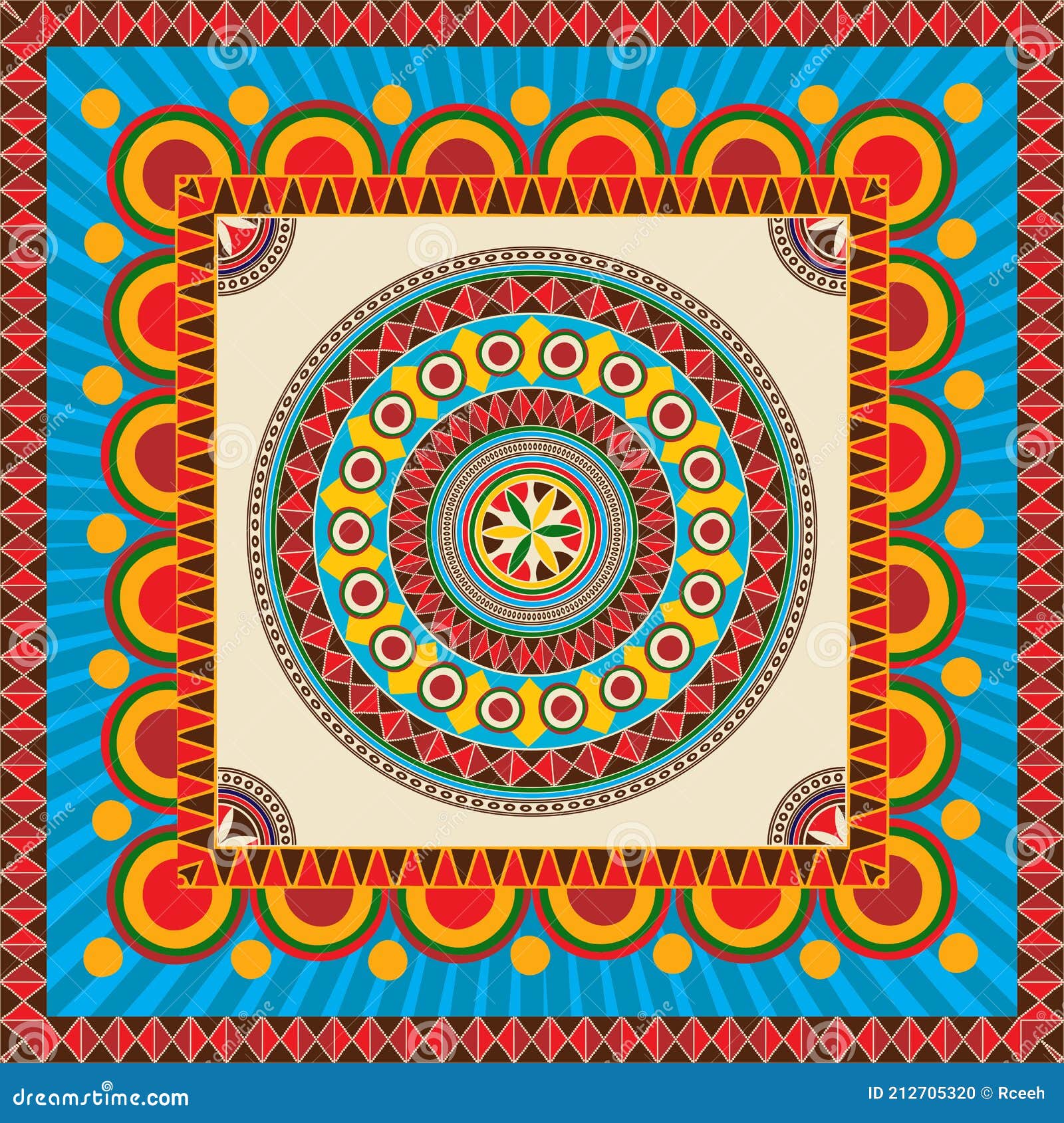 Najdi style pattern 2 stock vector. Illustration of heritage - 212705320