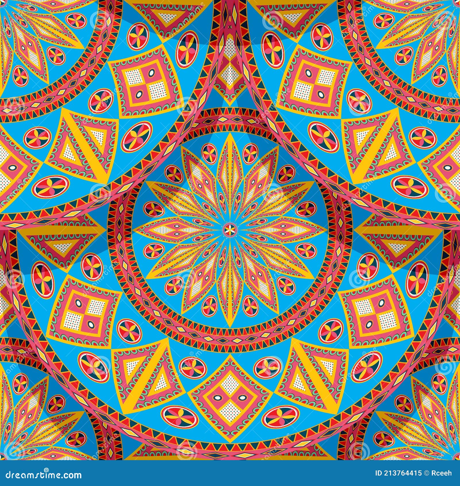 Najdi style pattern 6 stock vector. Illustration of flat - 213764415