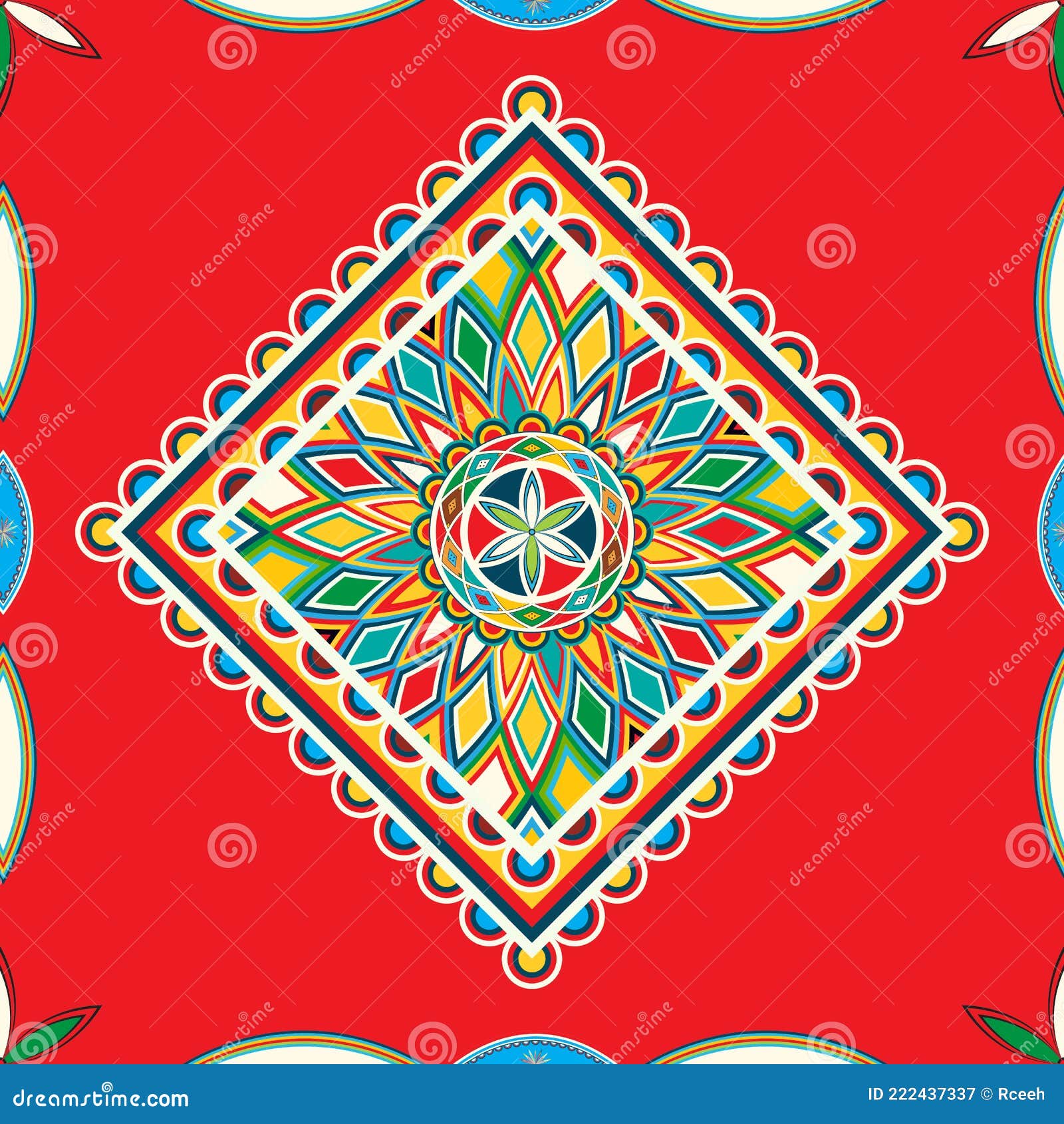Najdi style pattern 26 stock vector. Illustration of design - 222437337