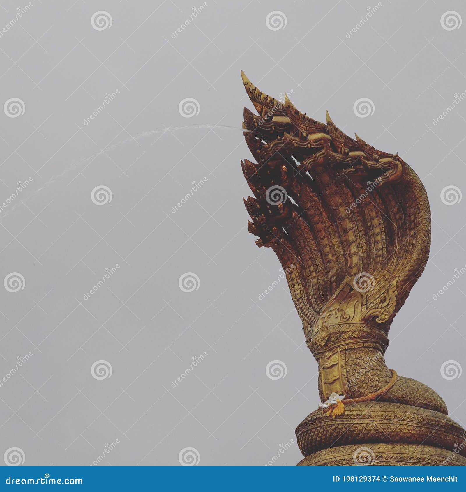 The Naka statue. stock photo. Image of sketch, head - 198129374