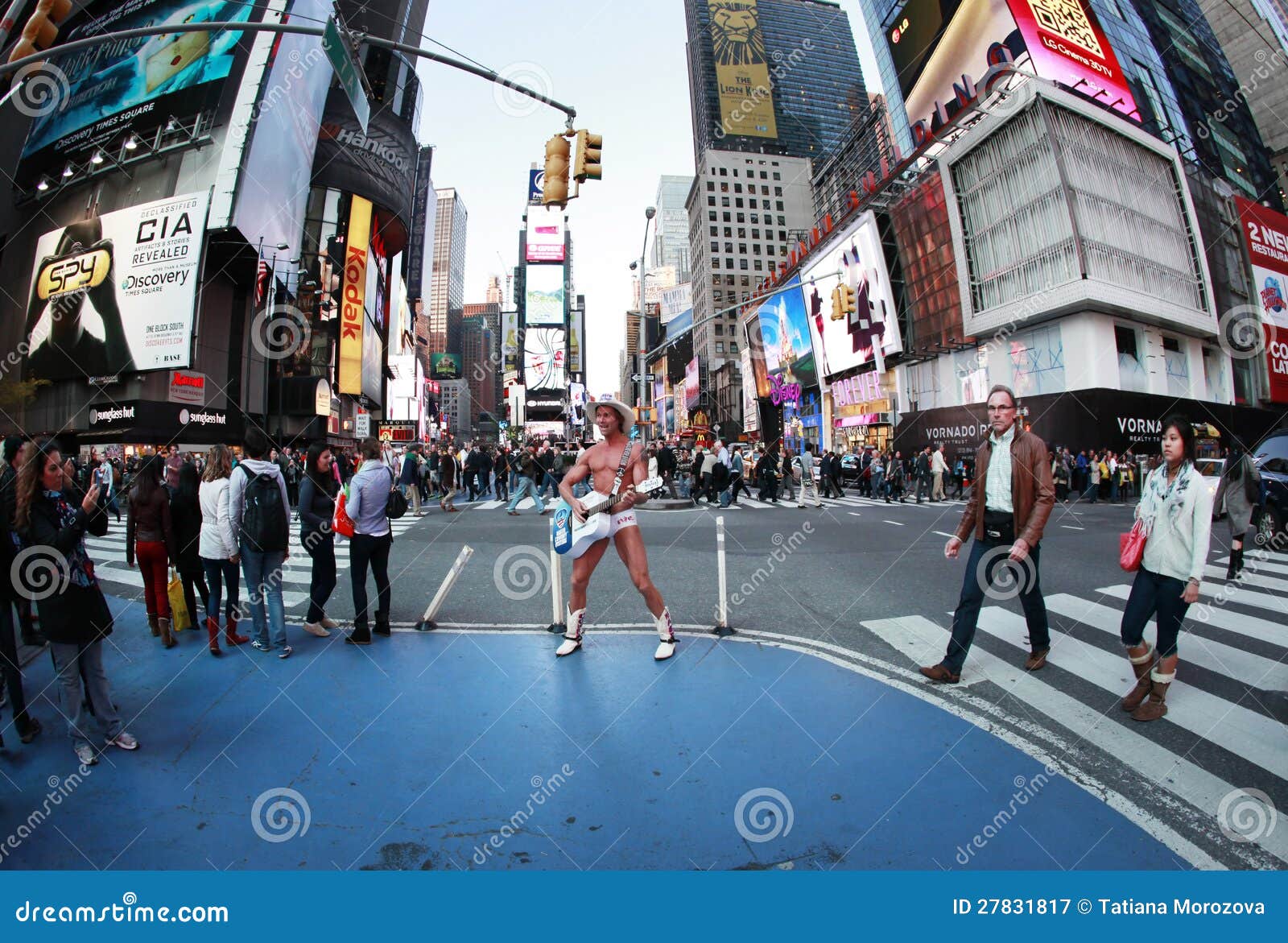 Naked Cowboy Times Square New York USA Editorial Photo | CartoonDealer ...