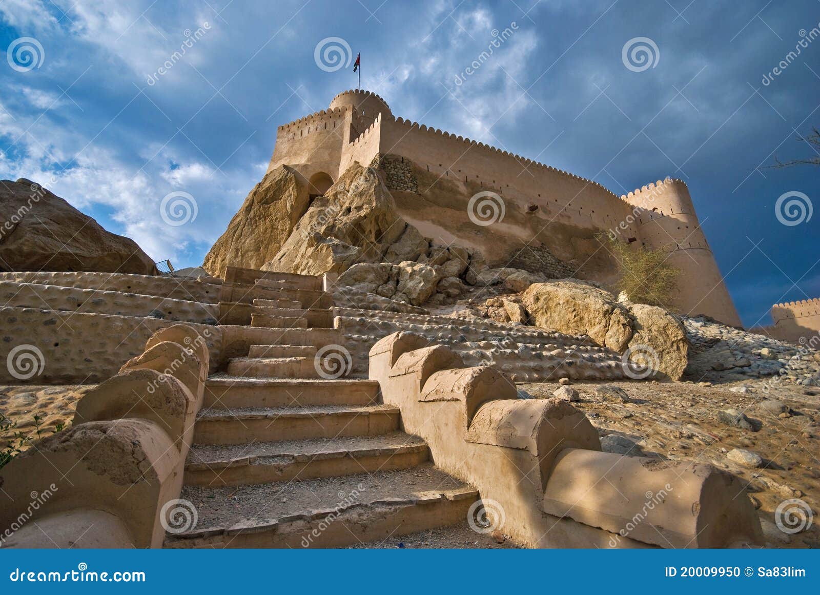 Nakhal fort stock photo. Image of building, arab, fort - 20009950