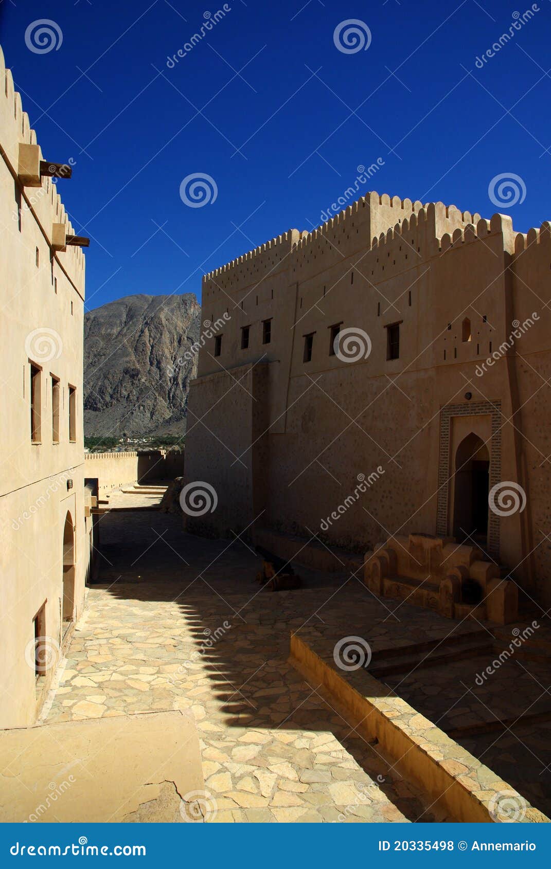 Naklah Fort stock photo. Image of guard, adventure, explorer - 20335498
