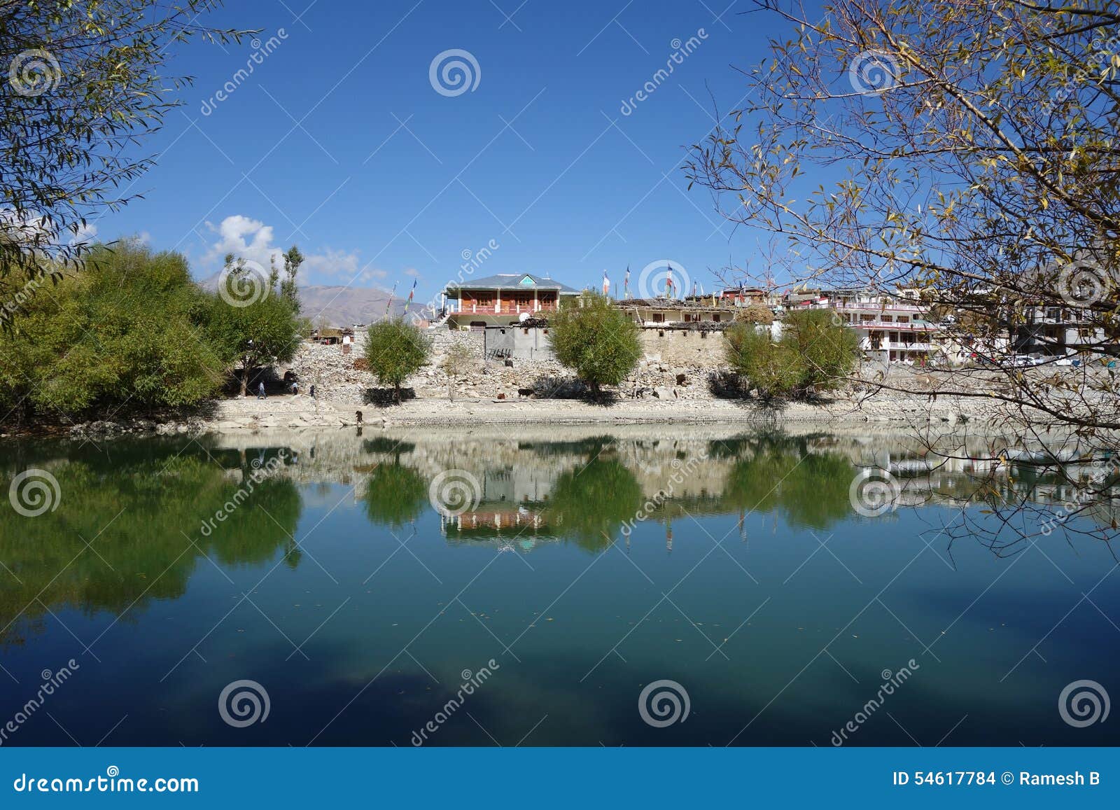 Nako lake stock photo. Image of sacred, leisure, lake - 54617784