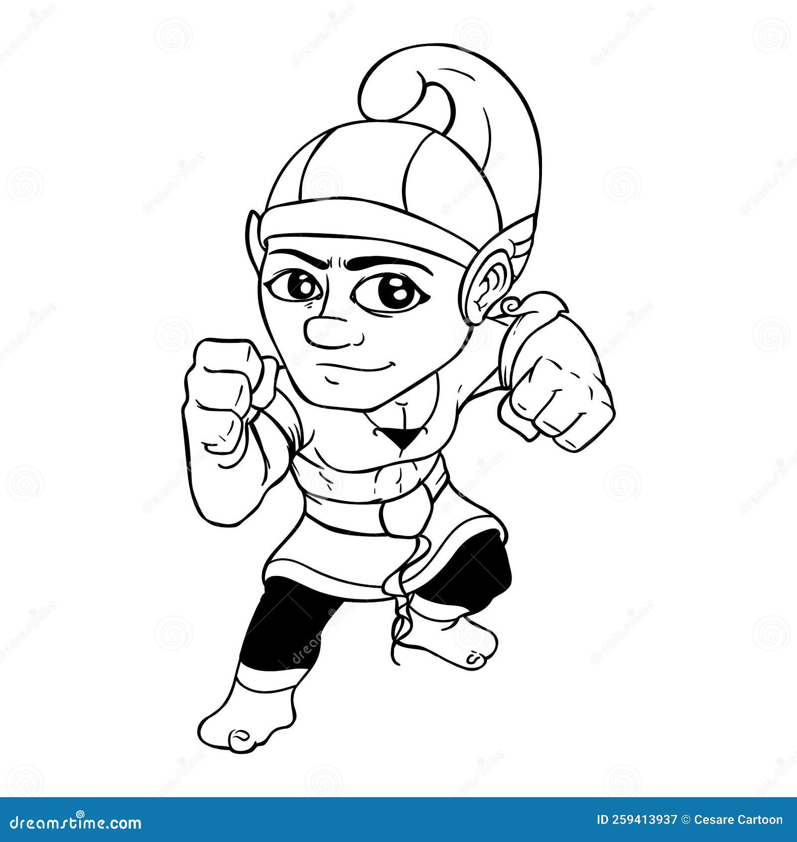 Nakula of pandava stock vector. Illustration of pandava - 259413937