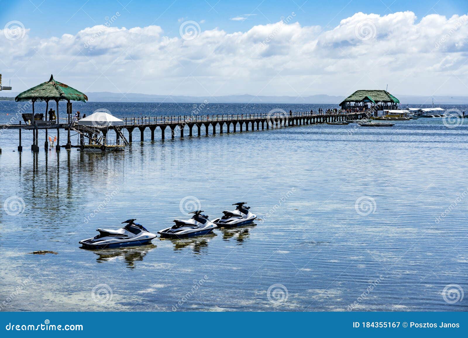 Nalusuan Island in Cebu, Philippines. Stock Image - Image of tropical ...