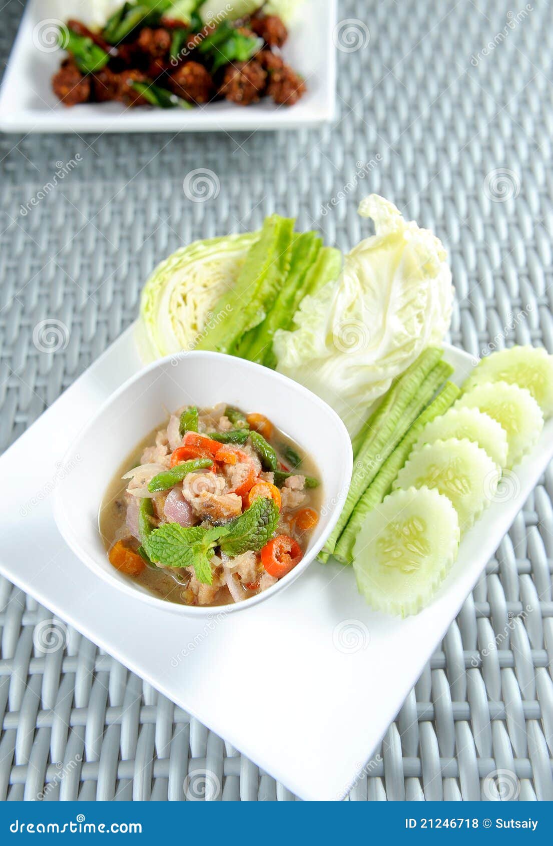 Nam Prik thai food stock photo. Image of organic, cuisine - 21246718