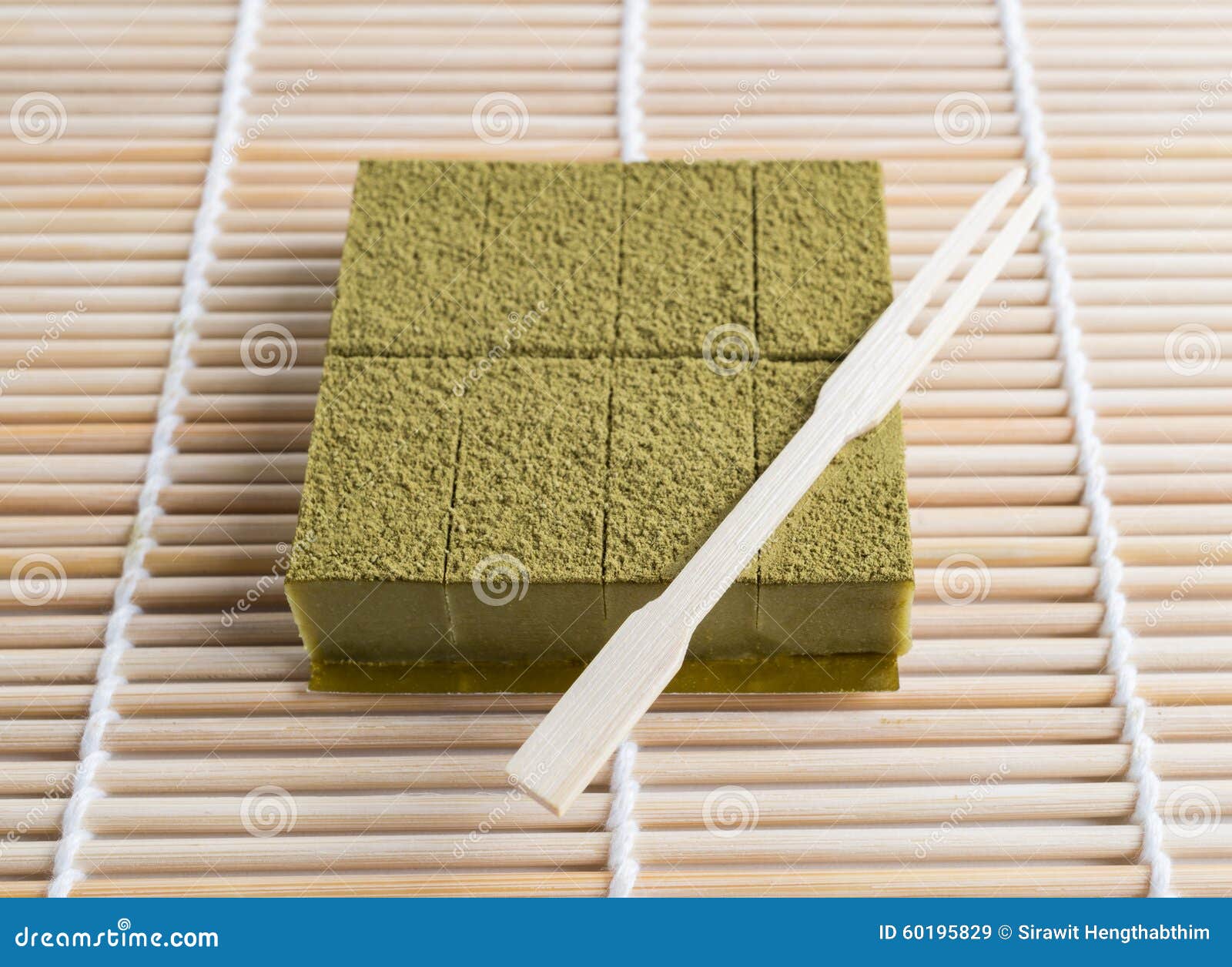 Nama Chocolate Matcha , Green Tea Stock Image - Image of beverage ...