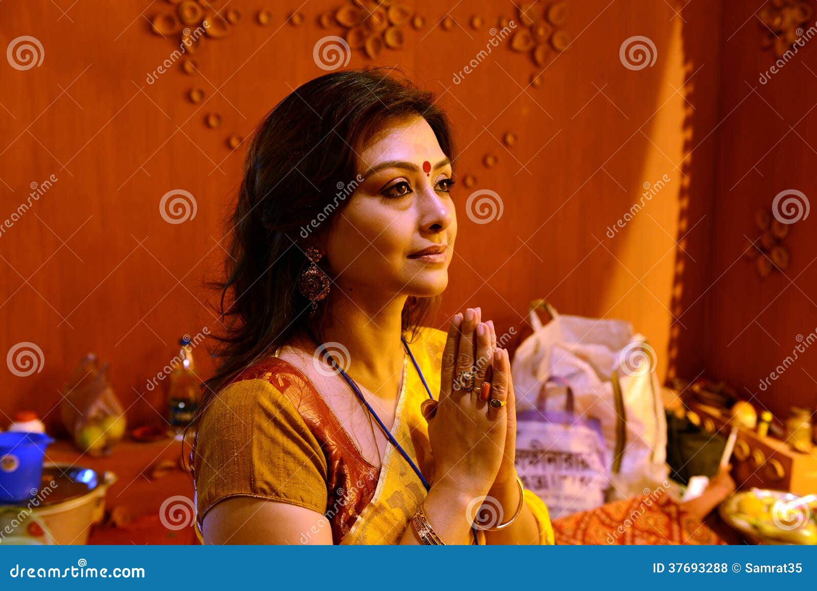 Namaskar editorial stock photo. Image of horizontal, colour - 37693288