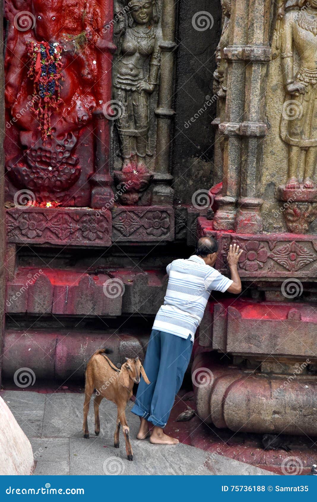 Namaskar photo stock éditorial. Image du conception, homme - 75736188