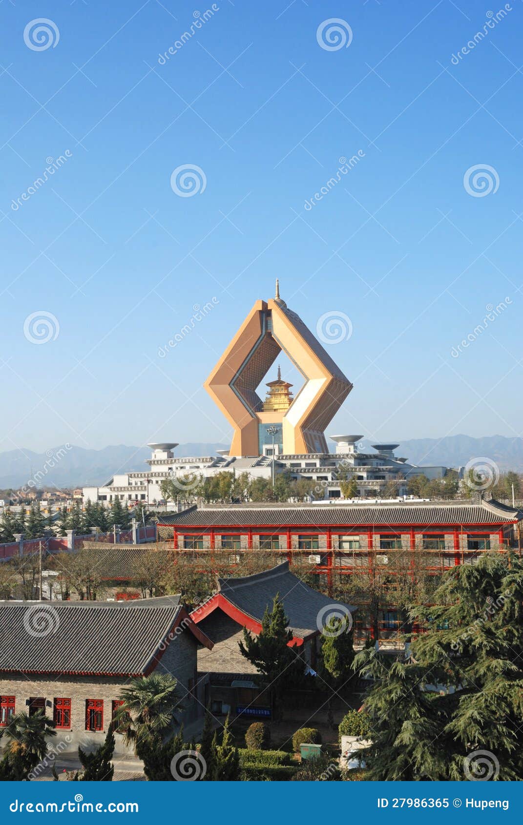 Namaste Dagoba in Famen Temple Editorial Image - Image of beautiful ...