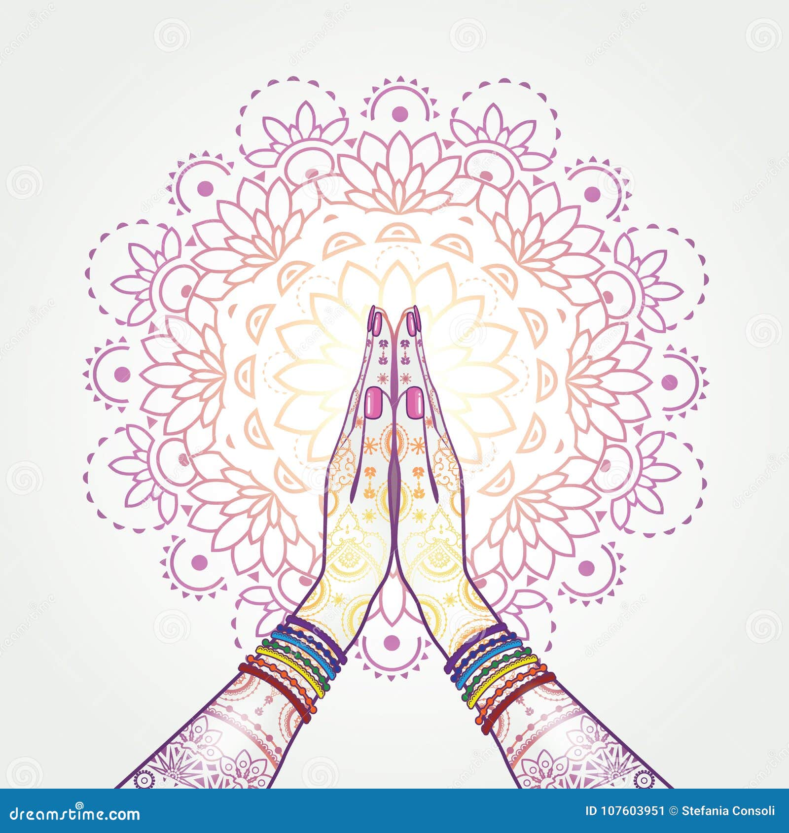 Namaste Cartoons, Illustrations & Vector Stock Images - 8452 Pictures ...