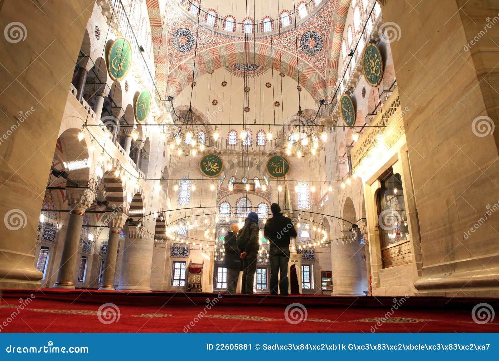Namaz in Mosque editorial photo. Image of eastern, lamp - 22605881