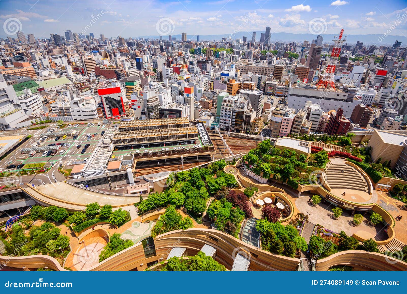 Namba Parks, Osaka, Japan editorial stock image. Image of asian - 274089149