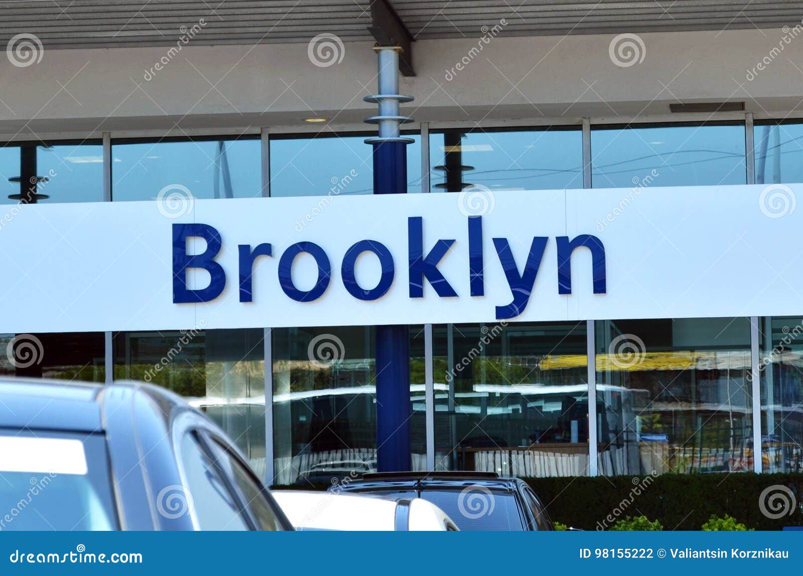 Name Brooklyn stock photo. Image of blue, composition - 98155222