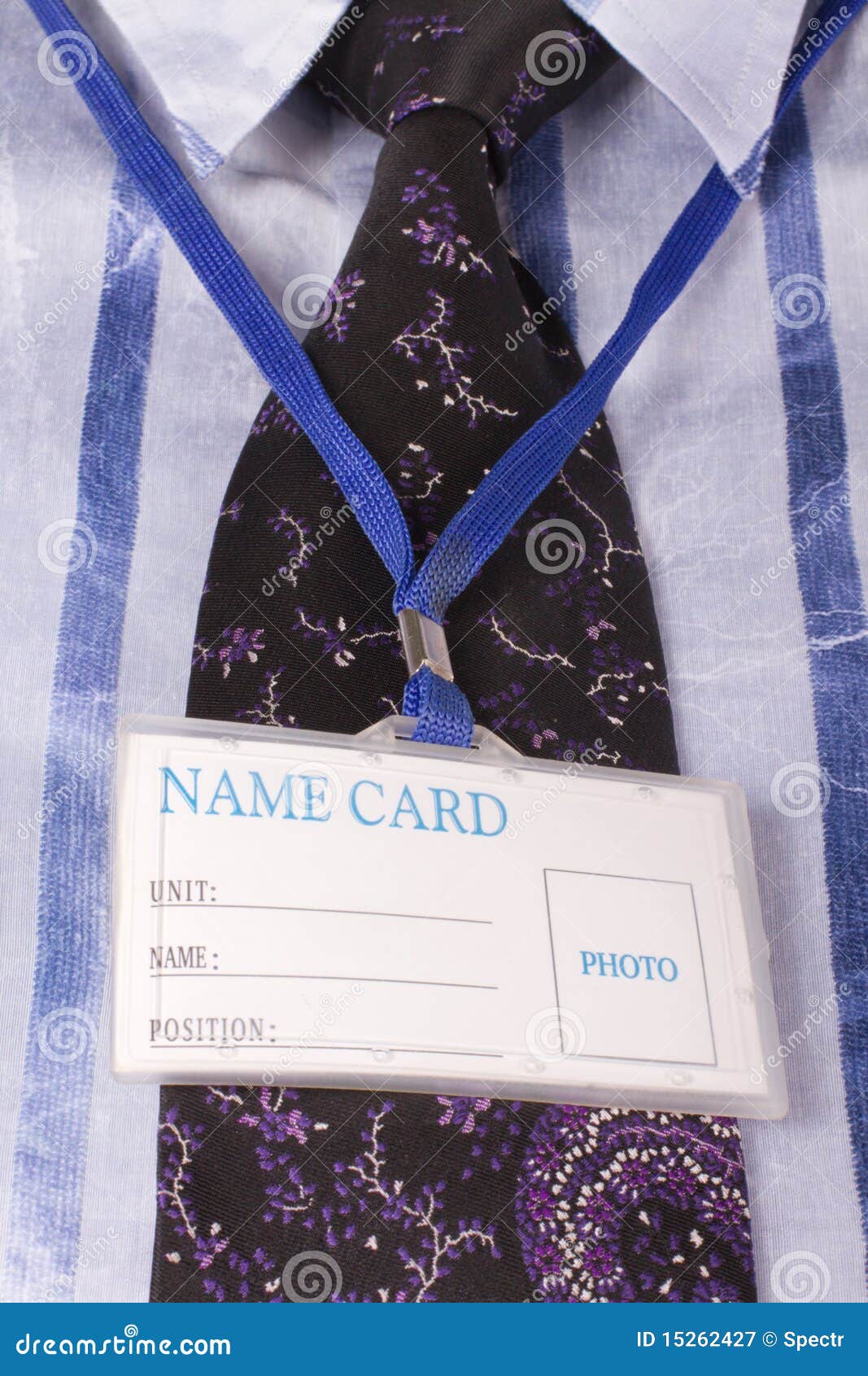 Name card stock image. Image of conference, authorisation - 15262427