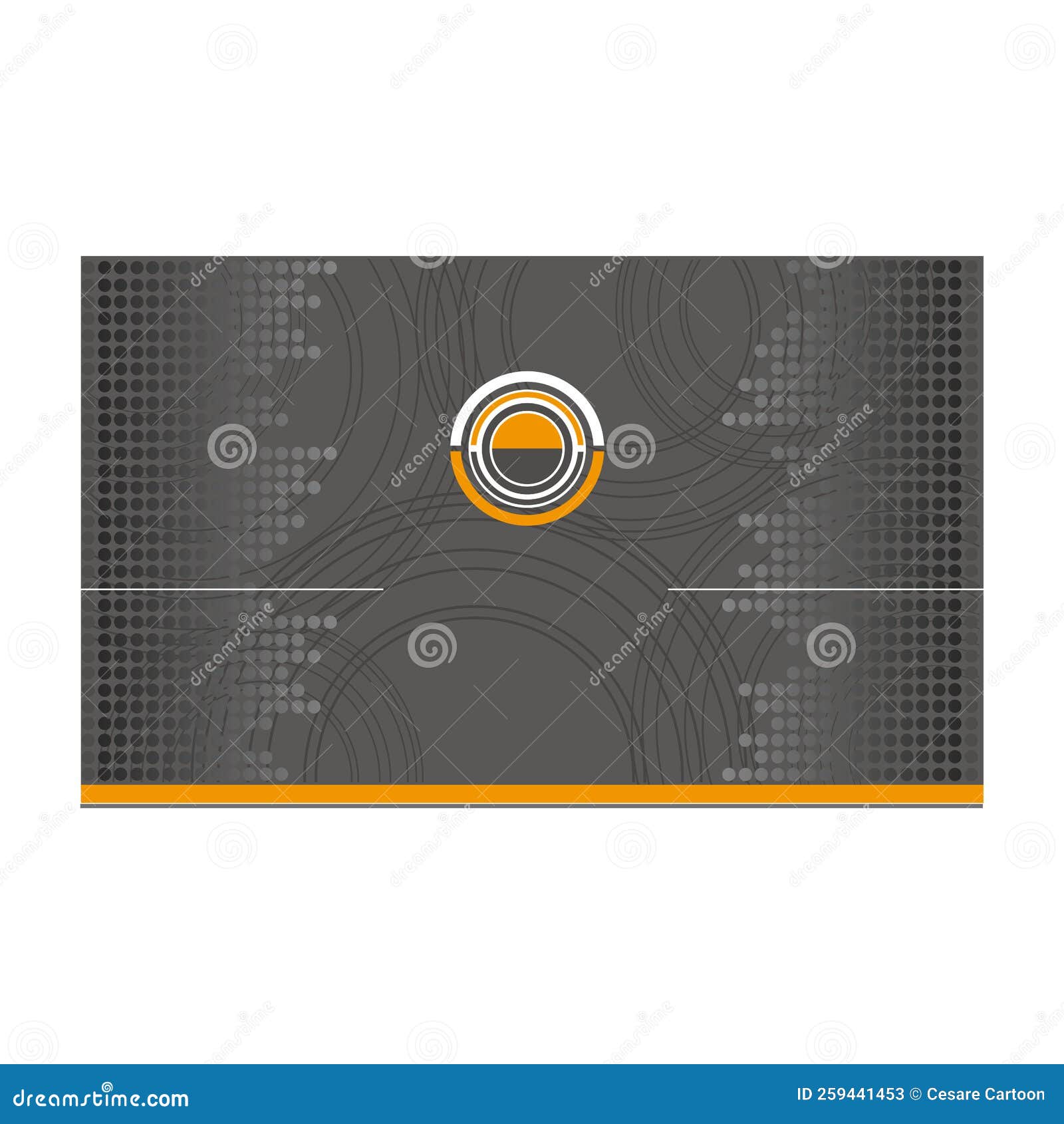 Name Card Template Abstract Stock Vector - Illustration of flat, vector ...