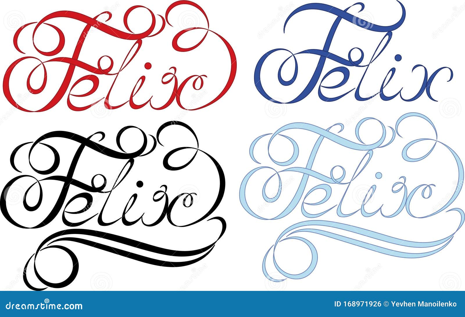 Name Felix, Made in the Vector Stock Vector - Illustration of cartoon ... Name Felix, Made in the Vector Stock Vector - Illustration of cartoon ...