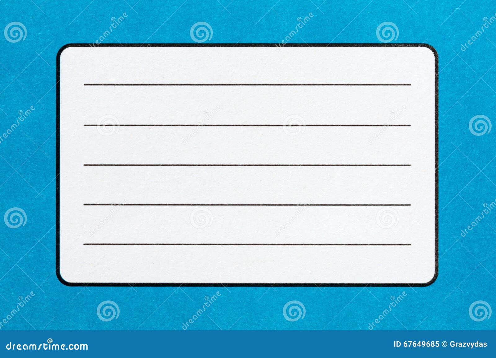 Name Label of Blue Exercise Book Stock Image - Image of label, write ...