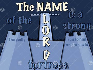 The Name of the Lord stock illustration. Illustration of church - 234055352