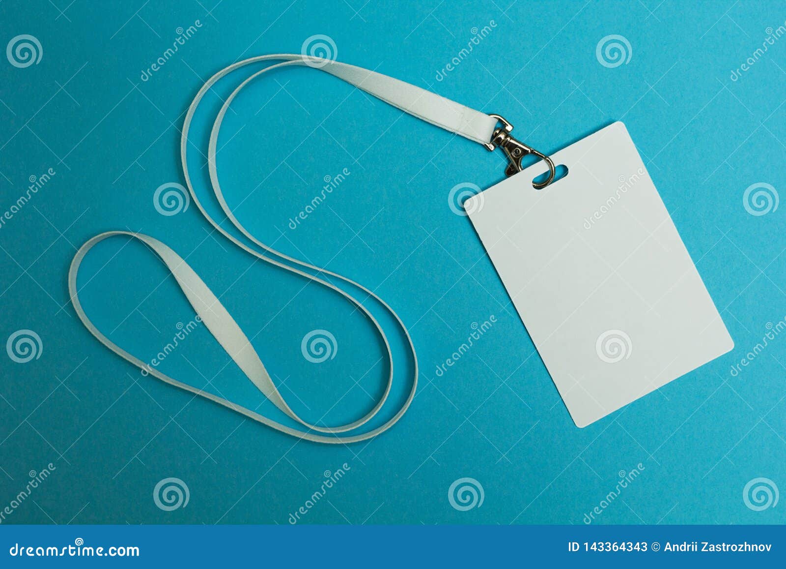 Name Tag with Blue Background Stock Image - Image of blank, access ...