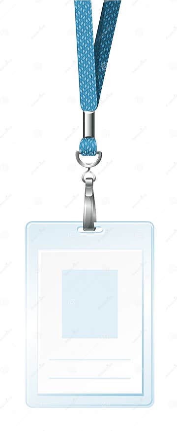 Name Tag id card stock vector. Illustration of hook, identity - 15943278