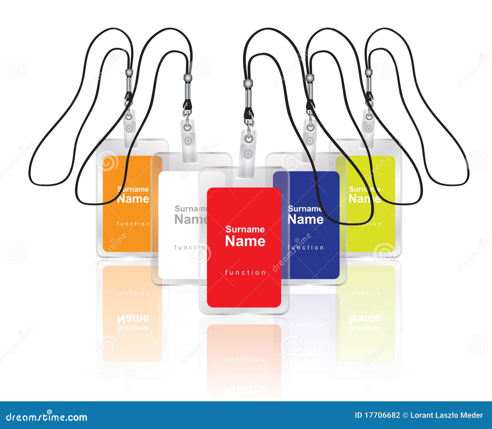 Name tag set stock vector. Illustration of coupon, frame - 17706682