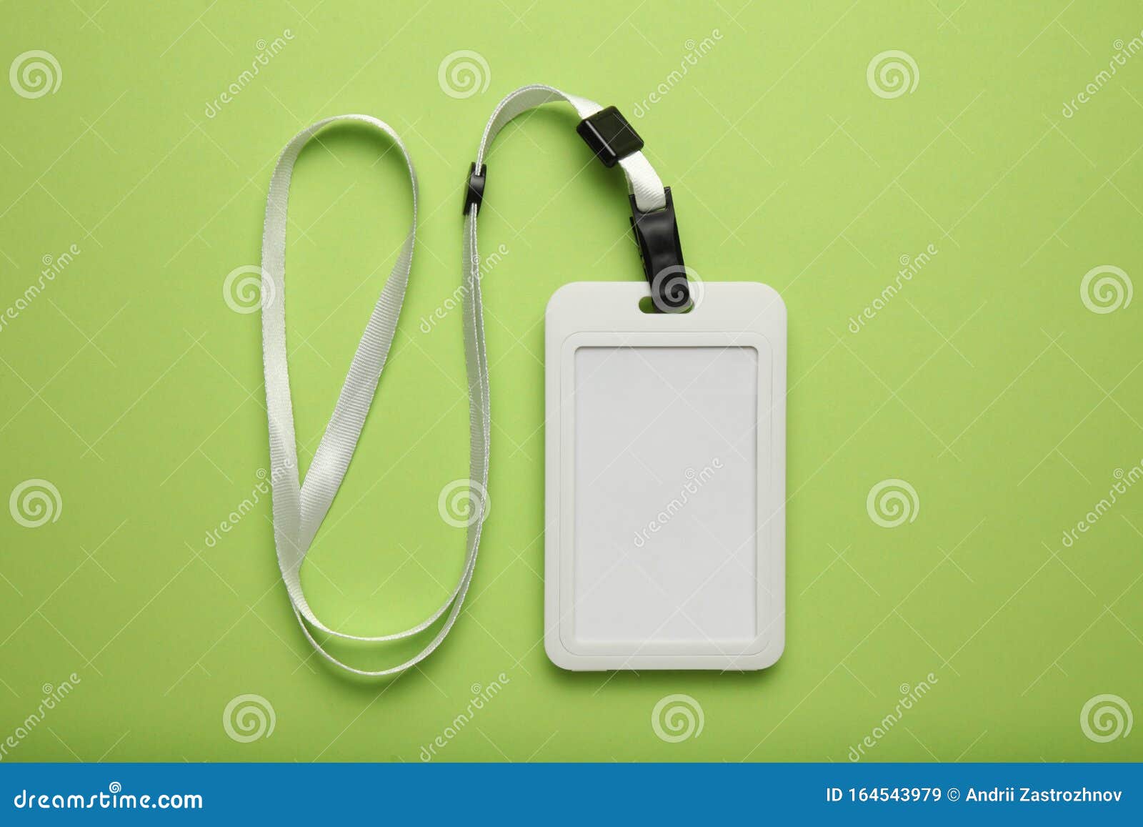 Name Tag, Vip Pass Id, Badge and Lanyard. Event Blank Stock Image ...